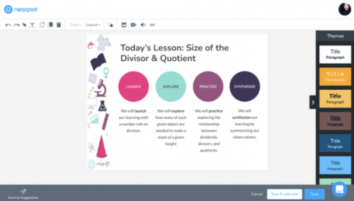 Keeping up to date - See the latest updates to Nearpod