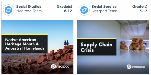 Keeping up to date - See the latest updates to Nearpod