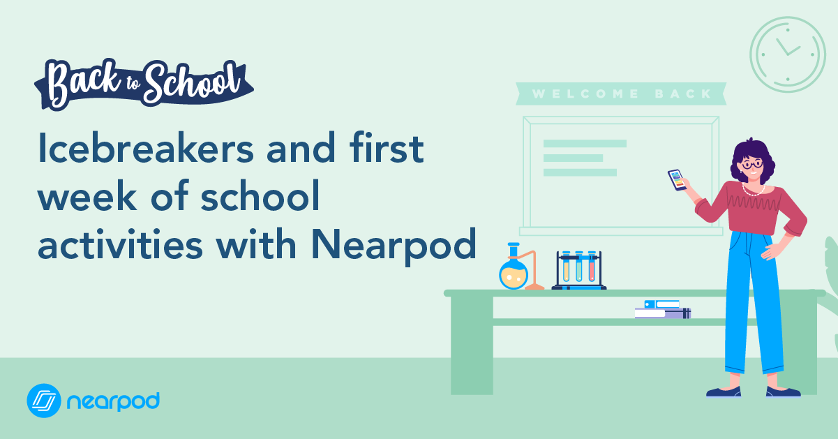 Back to school icebreakers and first week of school activities