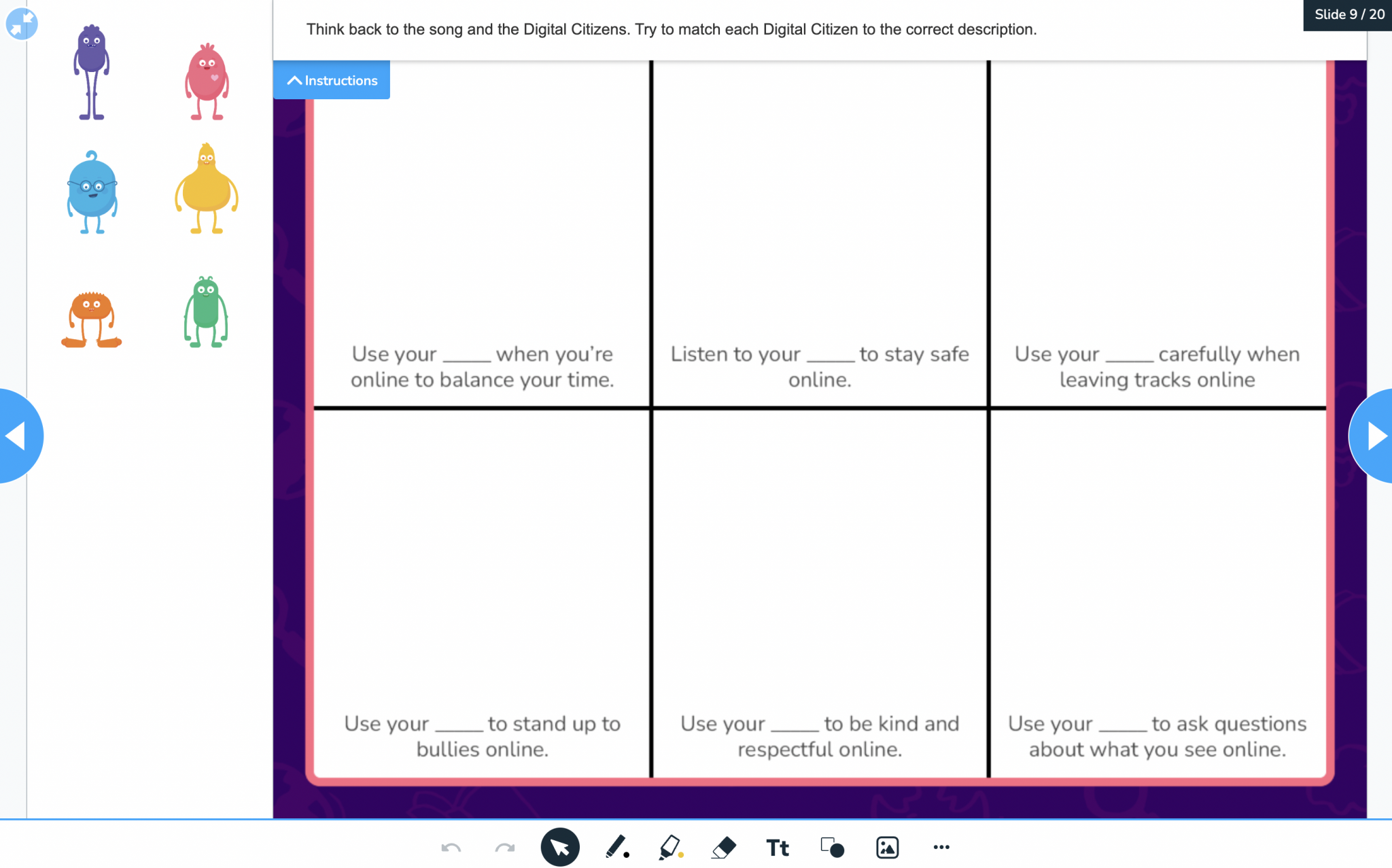 Social emotional learning lessons for students’ digital wellness