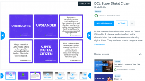 Lessons and examples to build students' digital literacy skills