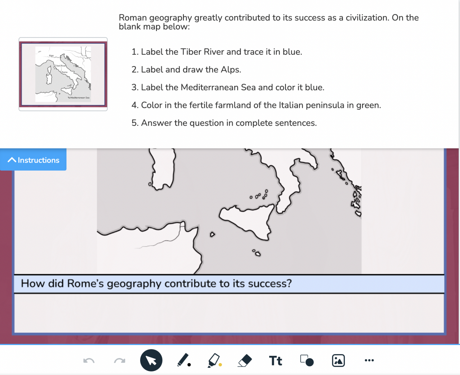 Curriculum tools for teaching history with primary source analysis