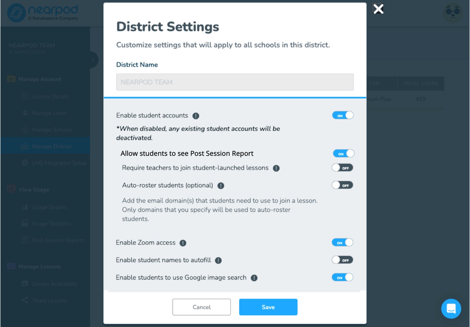Keeping up to date - See the latest updates to Nearpod