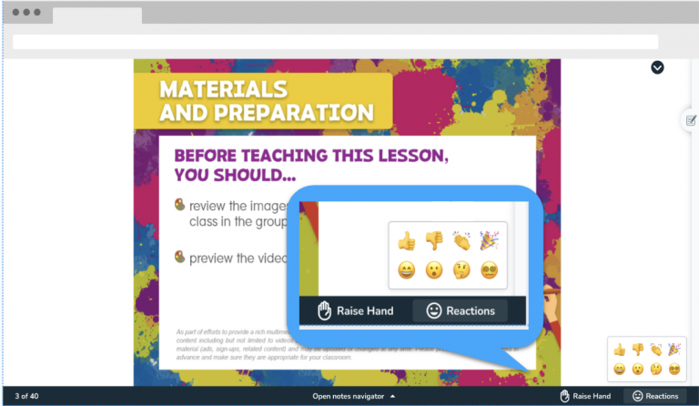 Keeping up to date - See the latest updates to Nearpod